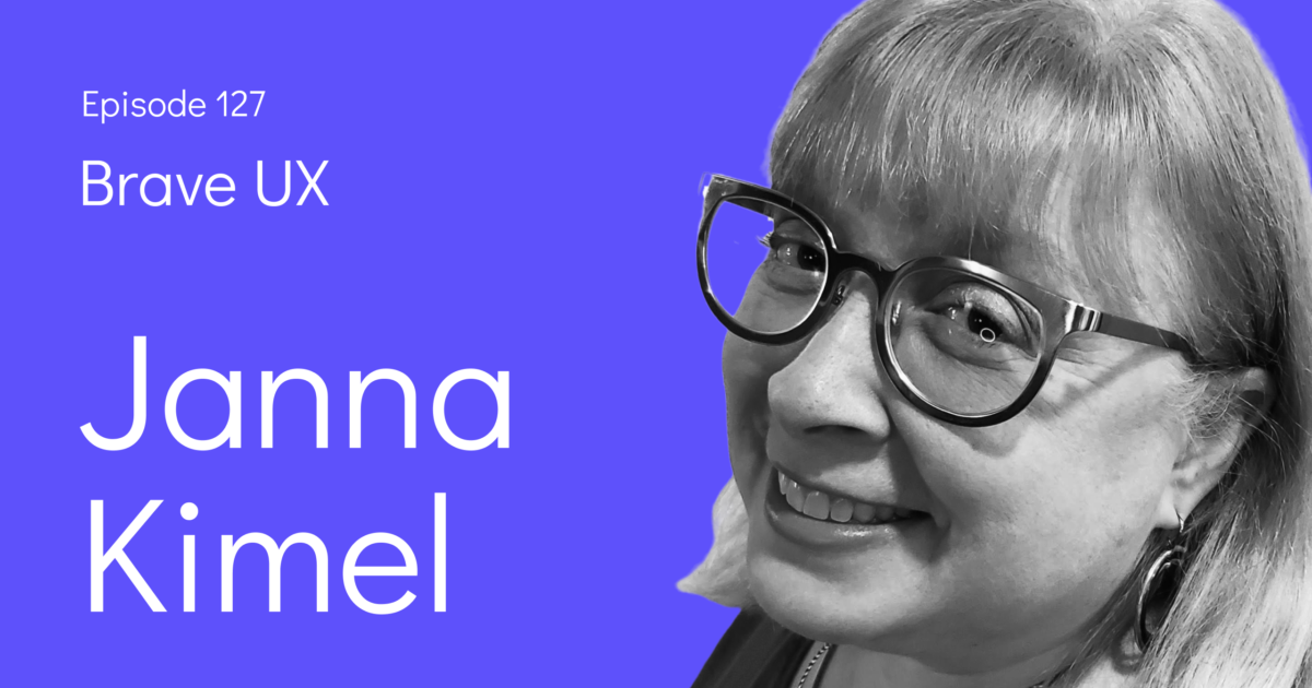 Janna Kimel - Sewing Accessible Threads for Stephen Hawking - Ep. 127 - Brave UX Podcast